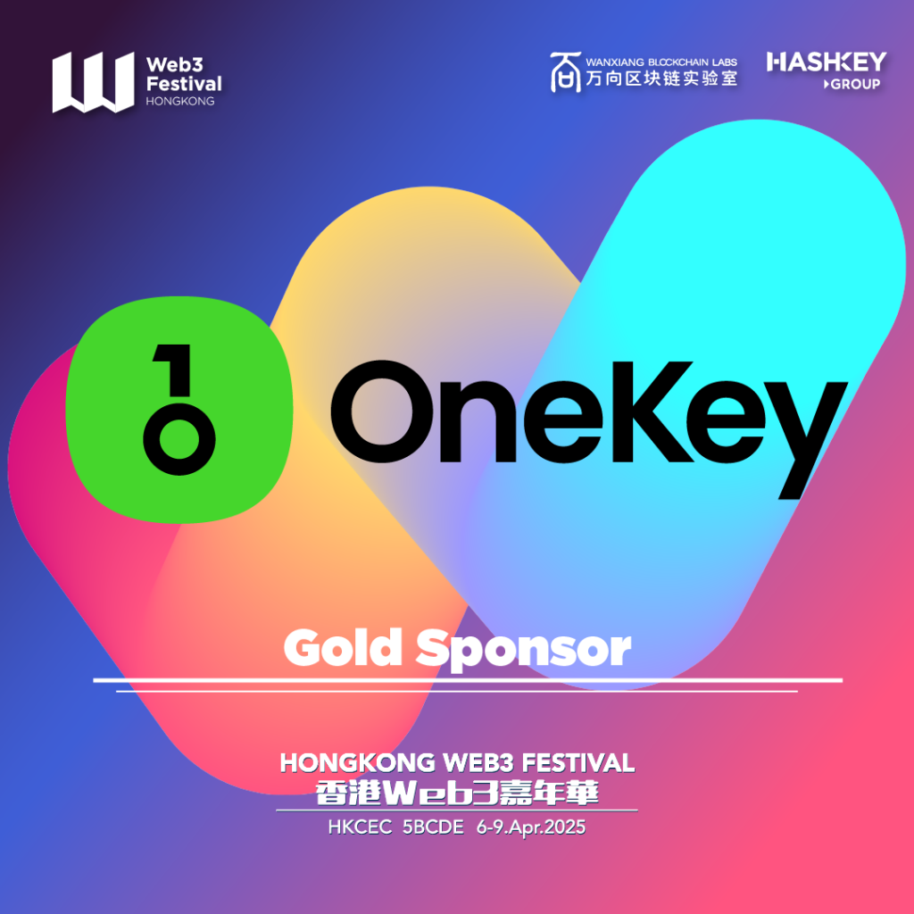 OneKey Joins Hong Kong Web3 Festival 2025 as Gold Sponsor | Abstract Crypto
